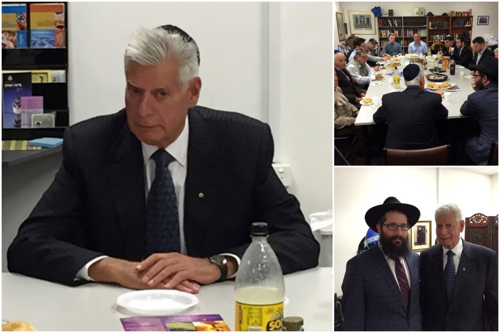 Philanthropist Gives Inspiration at Chabad of Melbourne - Chabadinfo.com