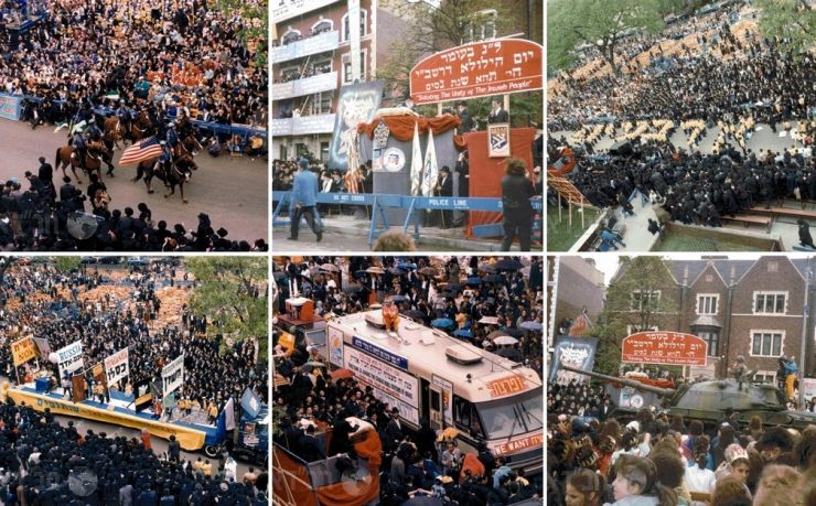 Rare Photos: Parade 5750, Bird’s Eye View - Chabadinfo.com