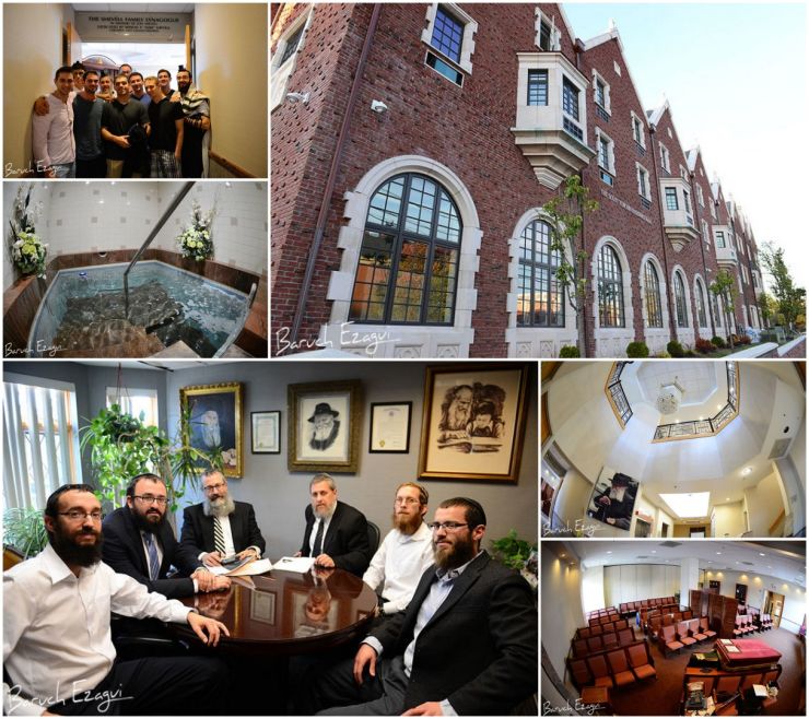 Ezagui Presents Photos of Largest Chabad House - Chabadinfo.com