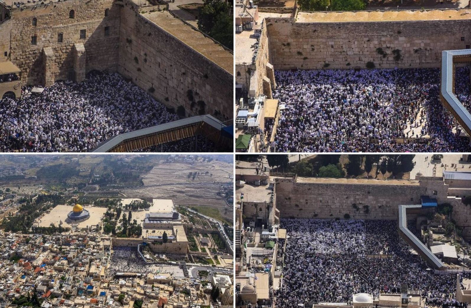 Tens of Thousands at the Kosel - Chabadinfo.com