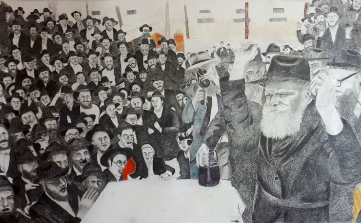 Painting of the Rebbe - Chabadinfo.com
