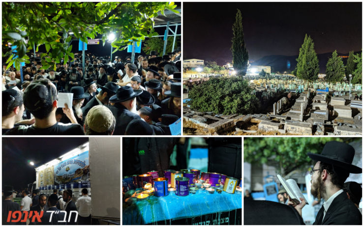 Thousands at the Arizal’s Kever - Chabadinfo.com