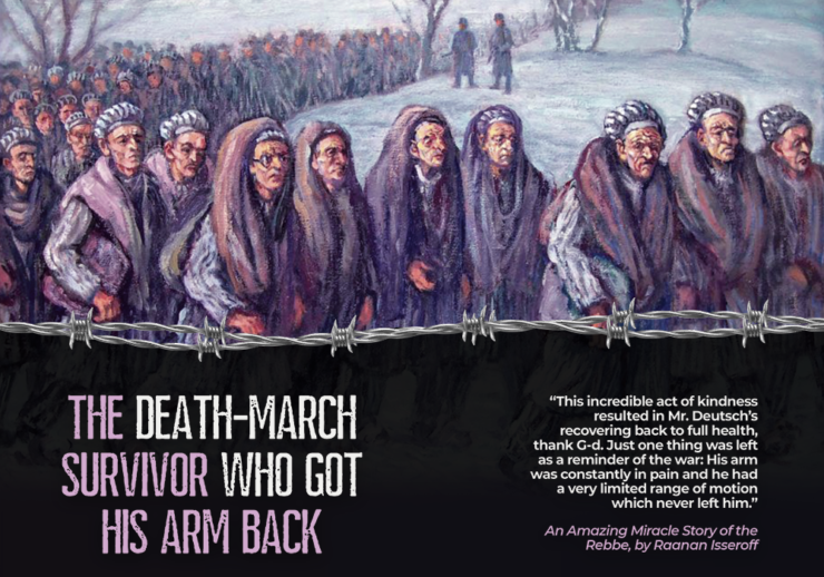 The Death-March Survivor Who Got His Arm Back - Chabadinfo.com