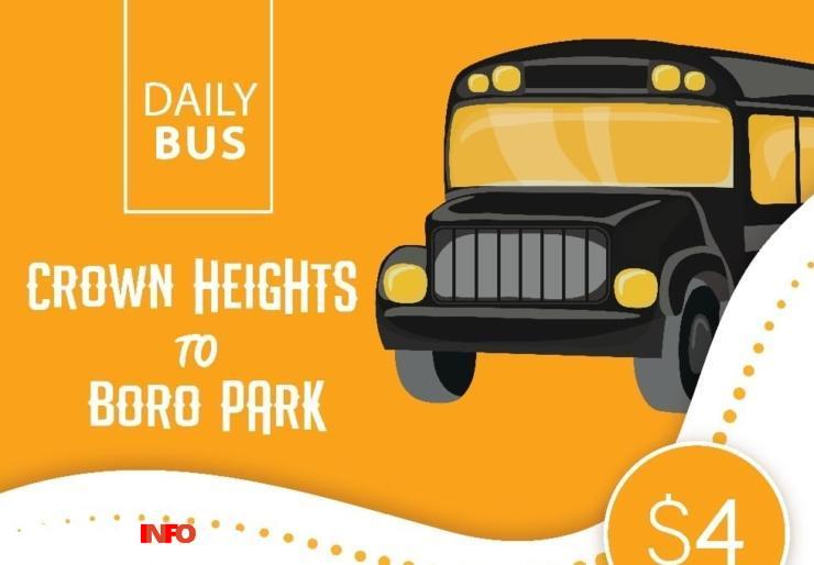 New CH-Boro Park Bus Service Launched - Chabadinfo.com