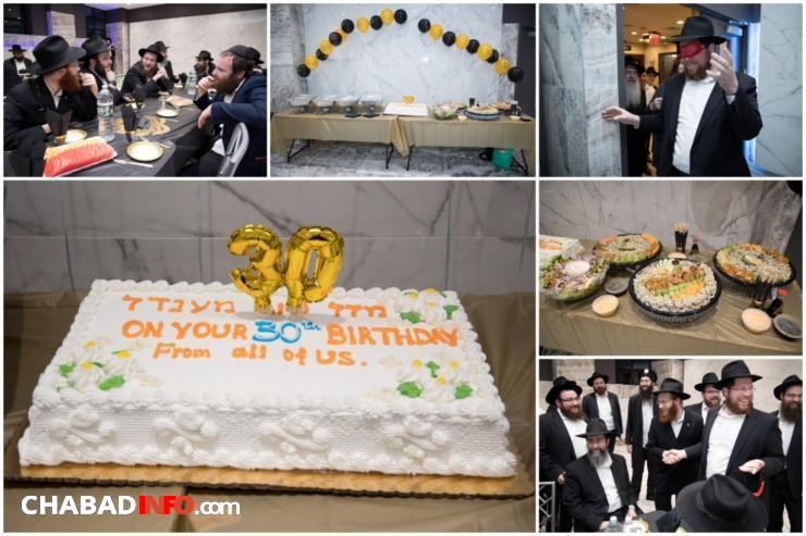 Surprise Party for R’ Mendel Levin - Chabadinfo.com