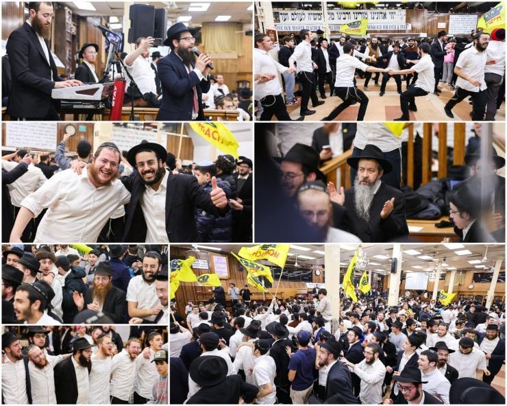 Purim Katan Farbrengen and Dancing Break All Boundaries - Chabadinfo.com