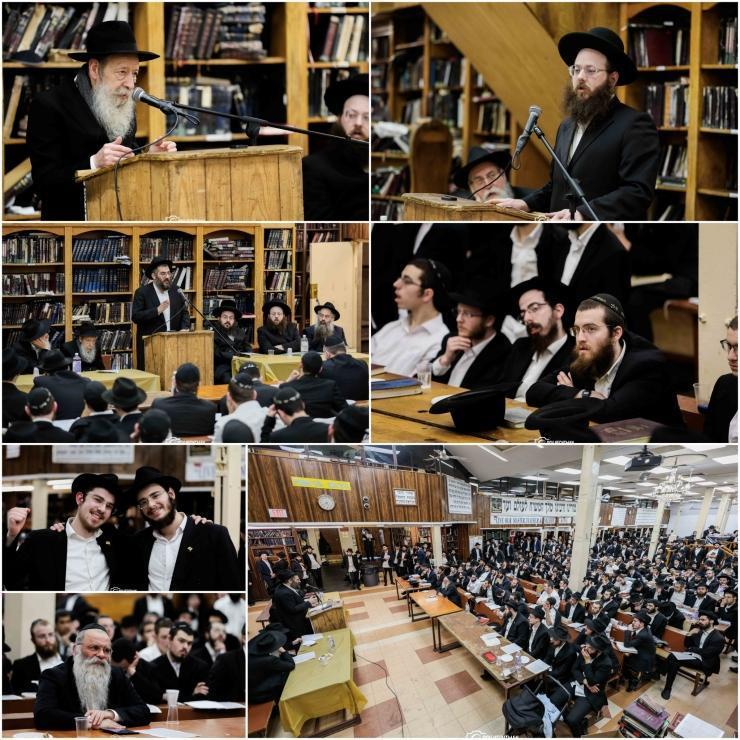 Hundreds Join Isru Chag Pesach Kinus Torah In 770 - Chabadinfo.com