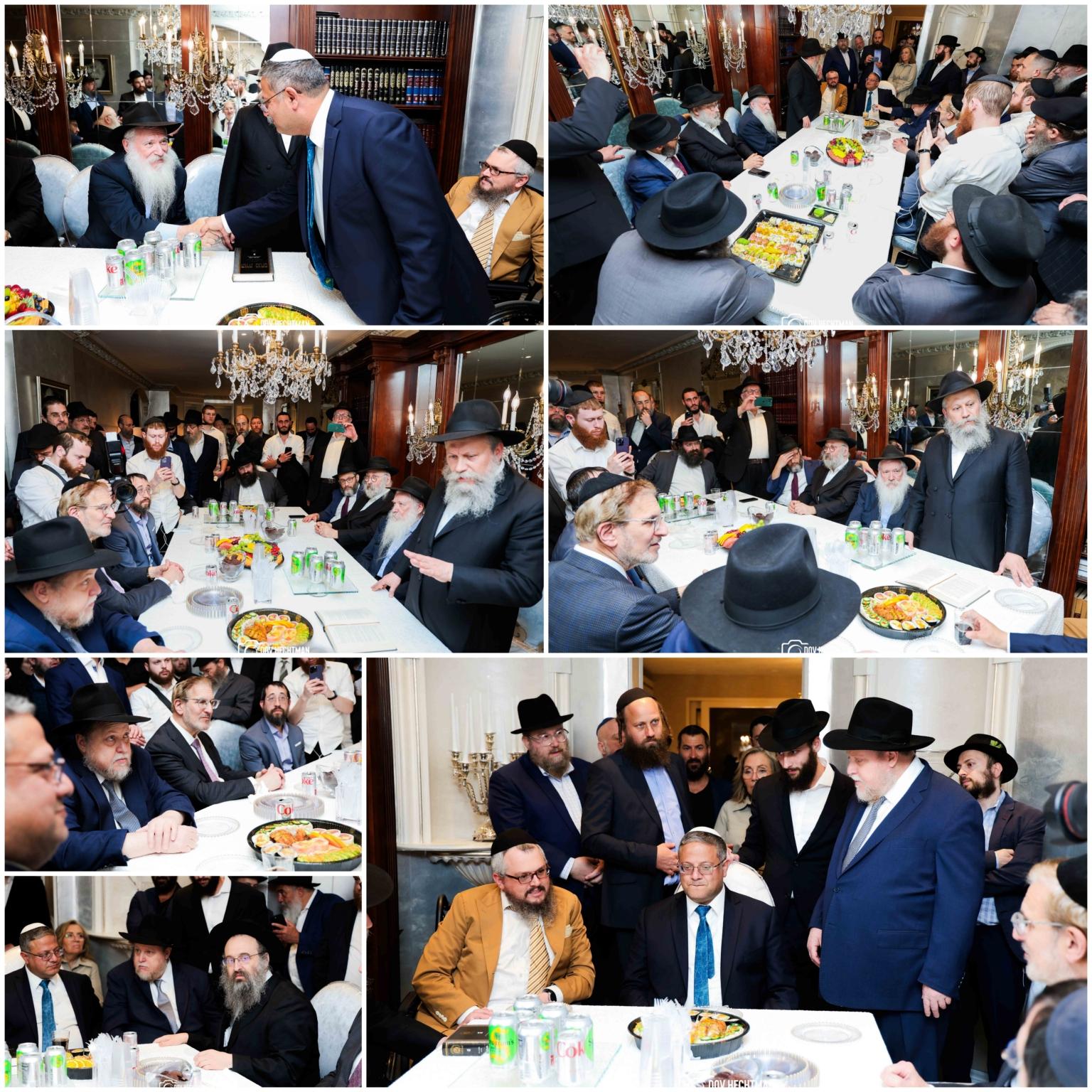 Minister Ben-Gvir Visits The Home of R’ Chanina Sperlin - Chabadinfo.com