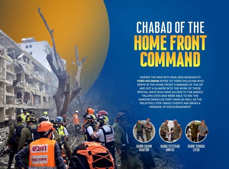 Chabad Shluchim of The Home Front Command - Chabadinfo.com
