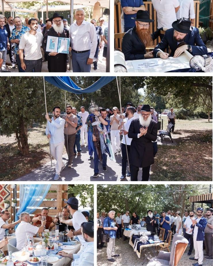 First Sefer Torah in Over a Century Dedicated in Taganrog, Russia ...