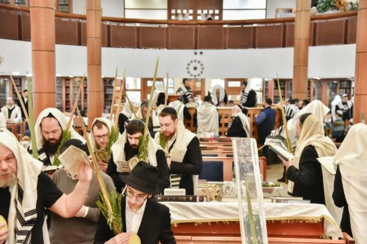 Moscow Marks Hoshana Rabbah - Chabadinfo.com