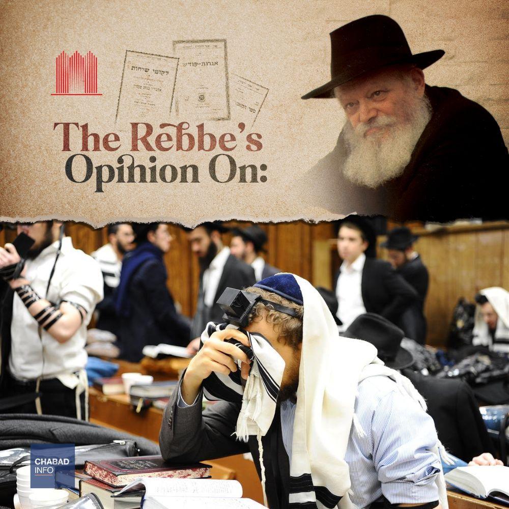 The Rebbe & The Ribnitzer - Chabadinfo.com