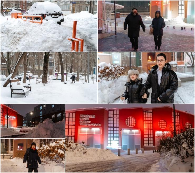 Chabad Brings Warmth to Moscow’s Coldest Winter - Chabadinfo.com